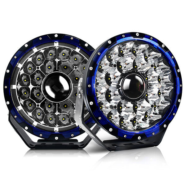 9 inch Laser Driving Light Three-color shell JG-L090