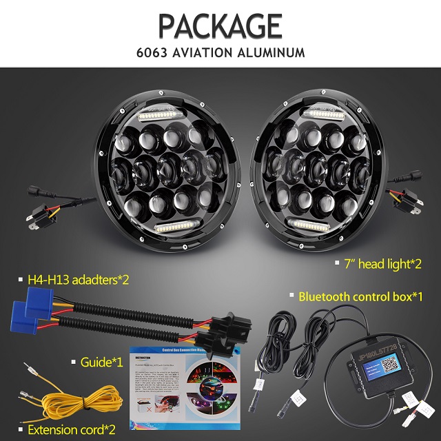 Harley Daymaker Led Headlight J005R from China manufacturer - Jiuguang