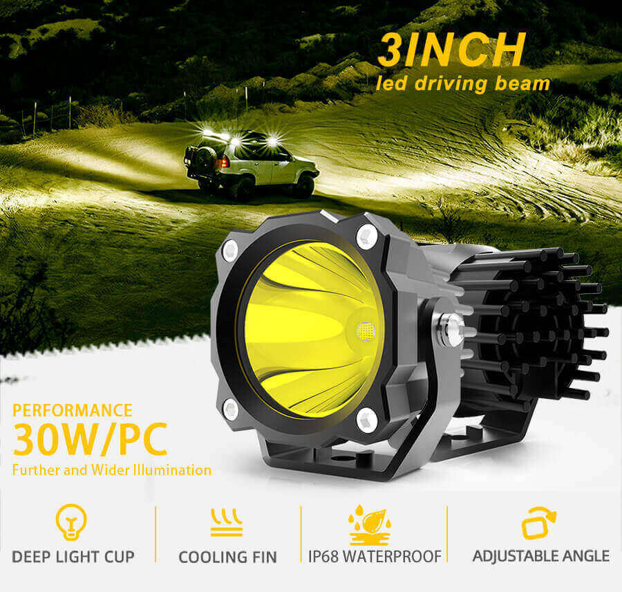 3 Inch Round Fog Lights Manufacturer JG-1001-ZC from China Auto ...