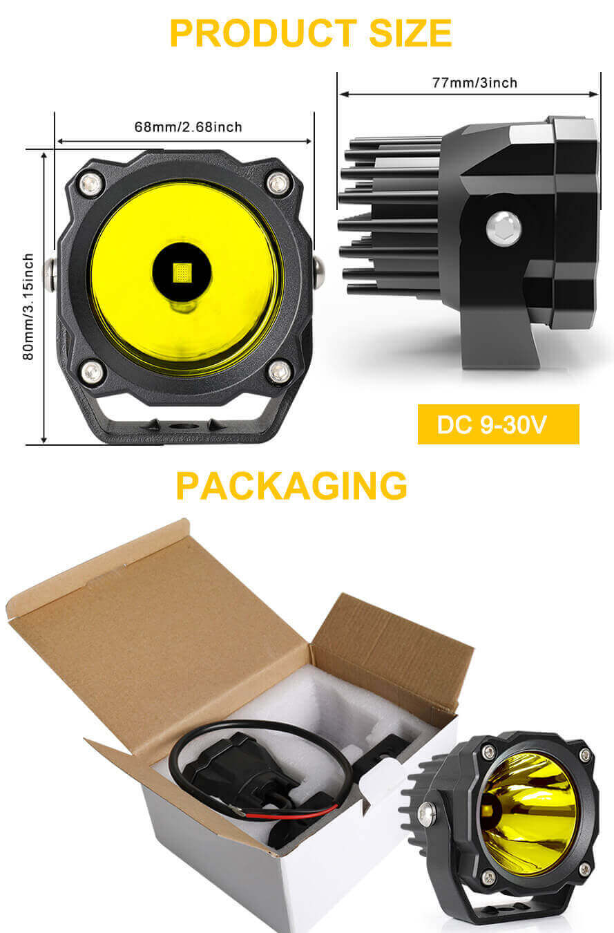 3 Inch Round Fog Lights Manufacturer JG-1001-ZC from China Auto ...