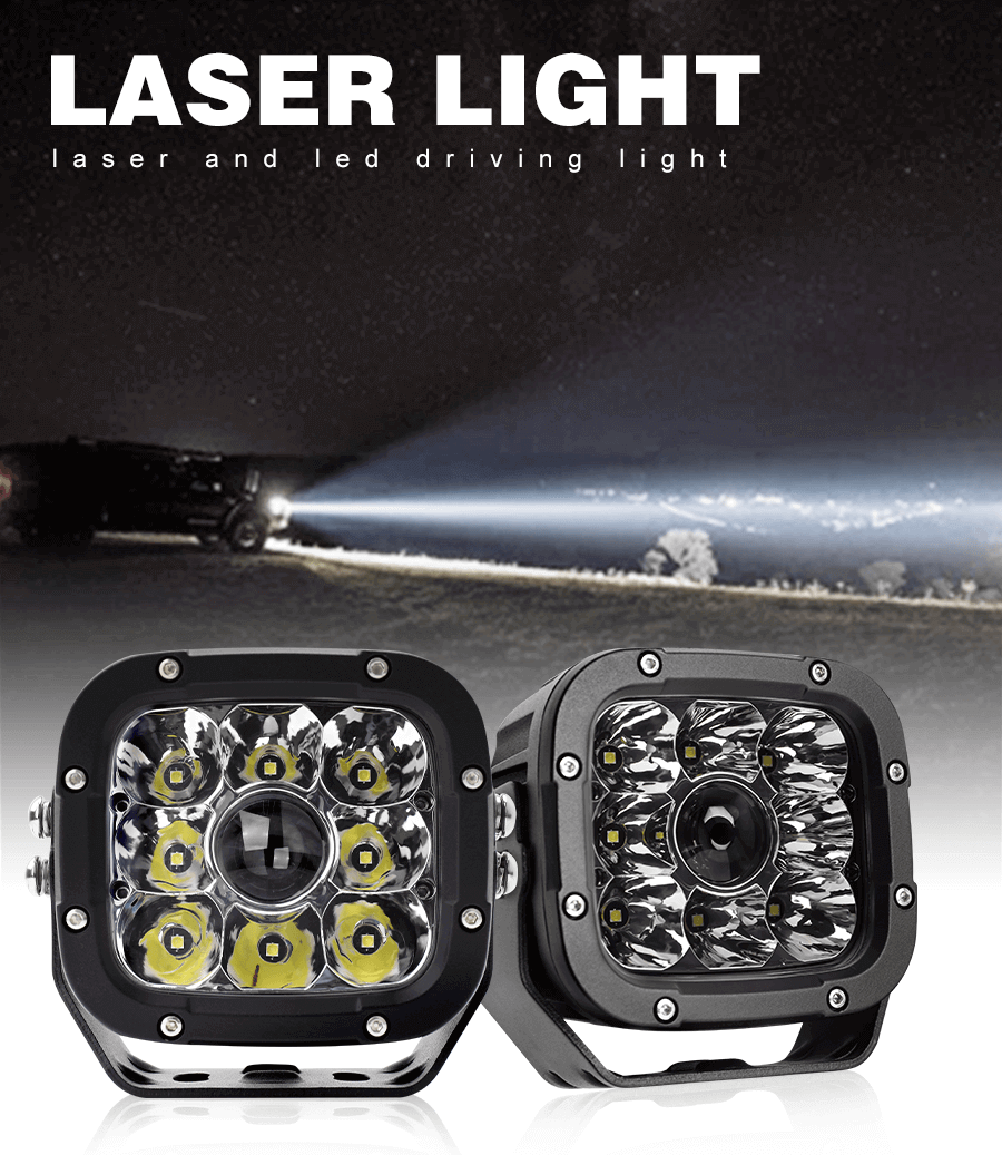5 Inch Rectangle Laser off Road Lights JG-L050 from China off road ...