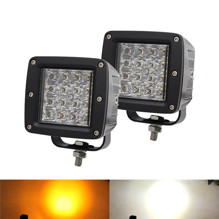 3 Inch Dual Colors Strobe Led Pods JG-995BS from China Auto Lighting ...