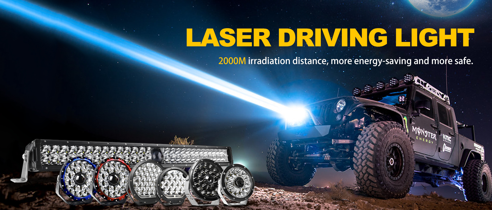 Laser Driving Lights, Led Light Bars Manufacturer - JIUGUANG